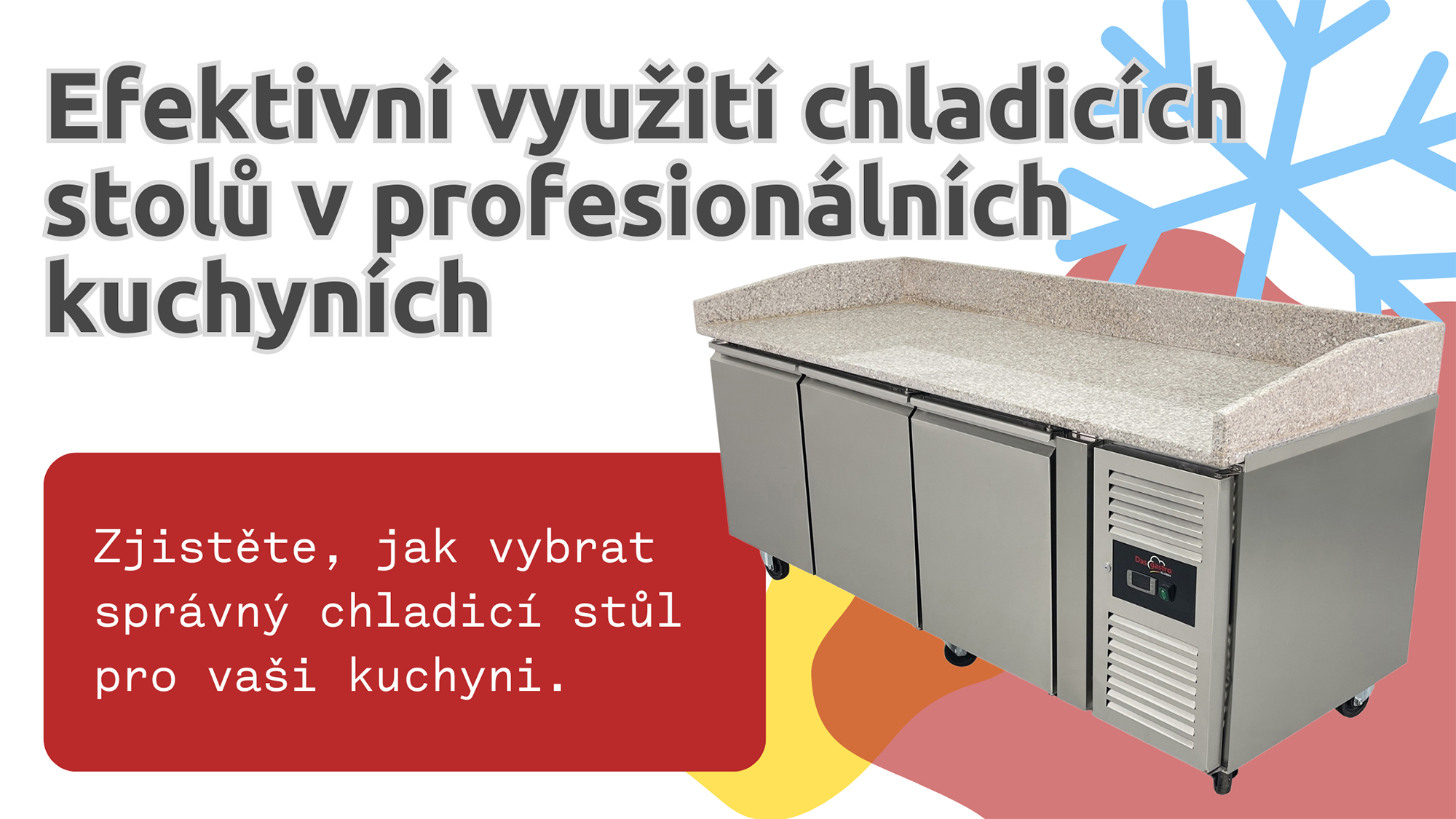Efektivní využití chladicích stolů v profesionální kuchyni | Das-Gastro.com